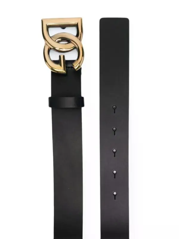 Dolce & Gabbana Dg Logo Plaque Belt