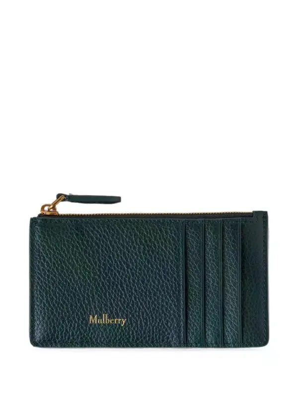 Mulberry Continental Card Holder - Green