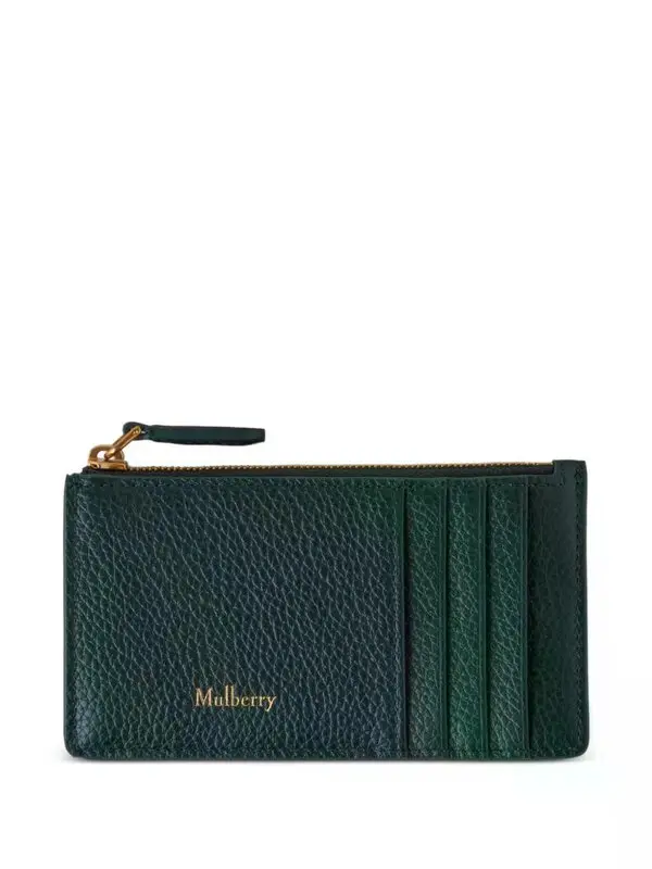 Mulberry Continental Card Holder - Green