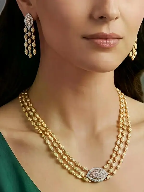 HYT JEWELRY Diamond Multi-strand Necklace