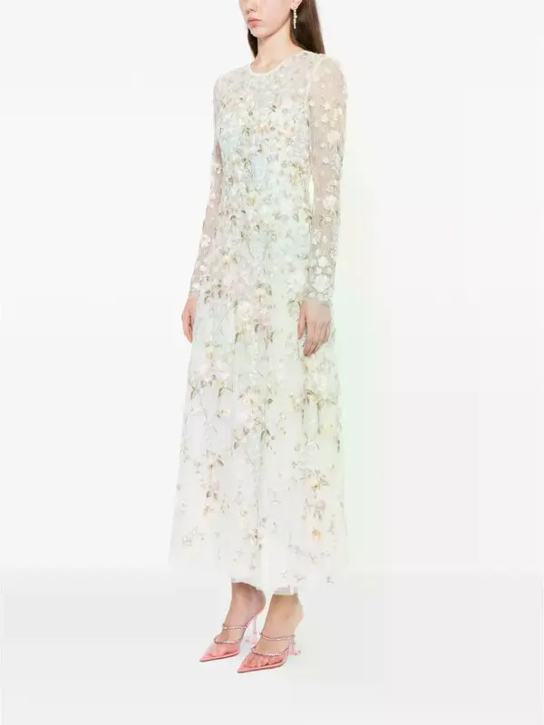 NEEDLE & THREAD Garden Rose Ankle Gown