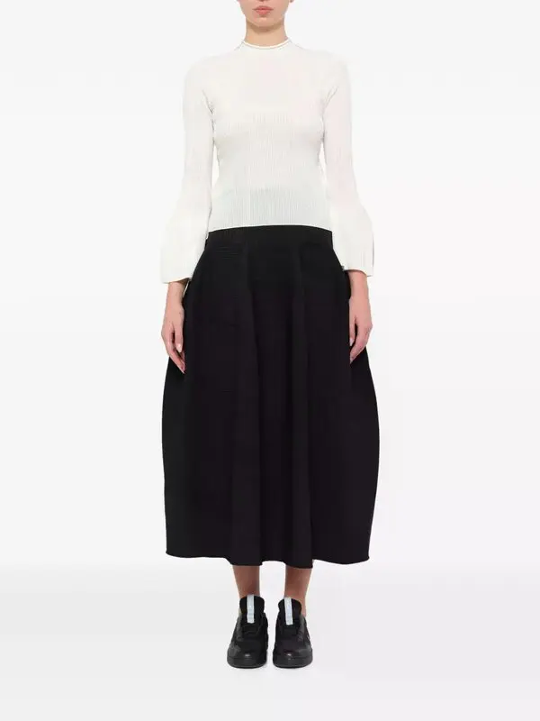 CFCL Soft Portrait Bell-sleeve Top