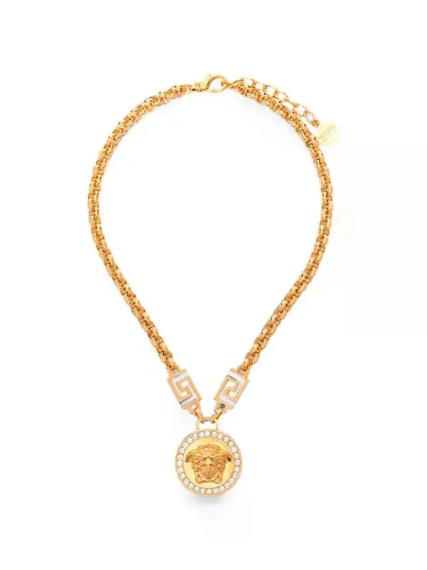 Versace Medusa Greca Necklace