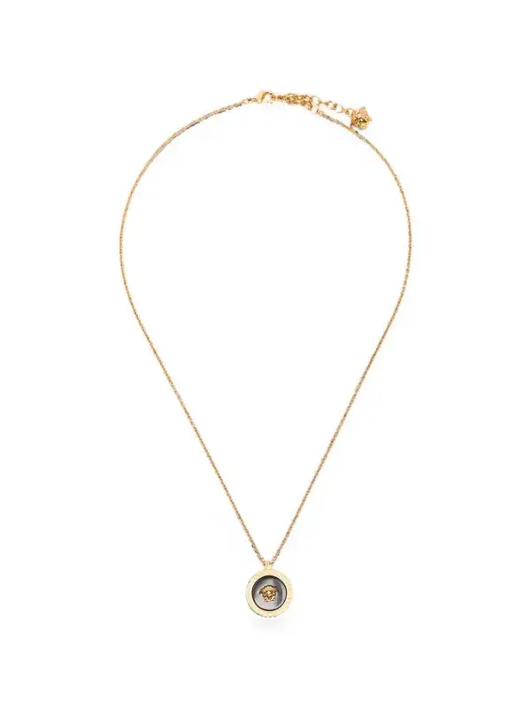 Versace Medusa Greca-detail Necklace