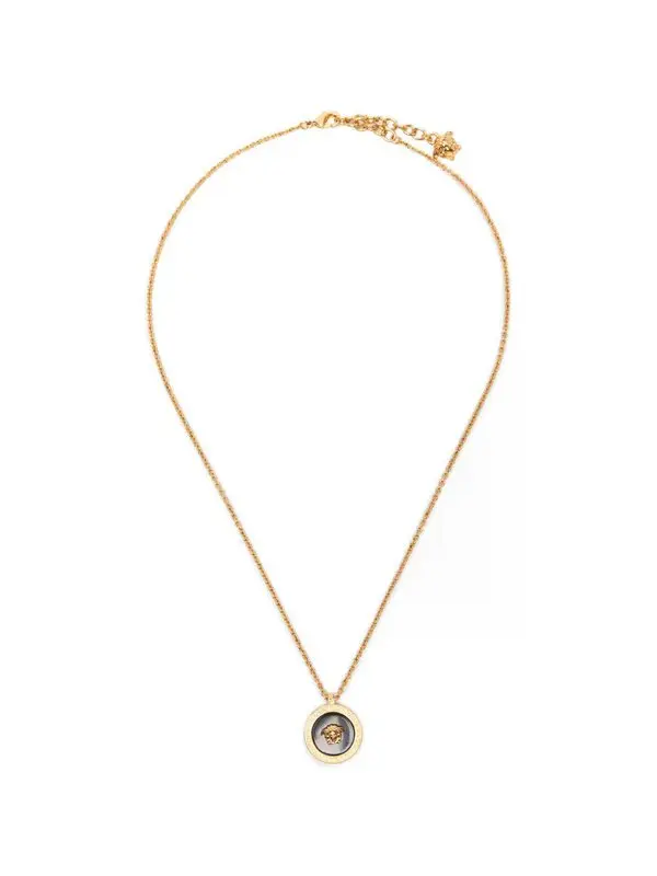 Versace Medusa Greca Necklace - Gold
