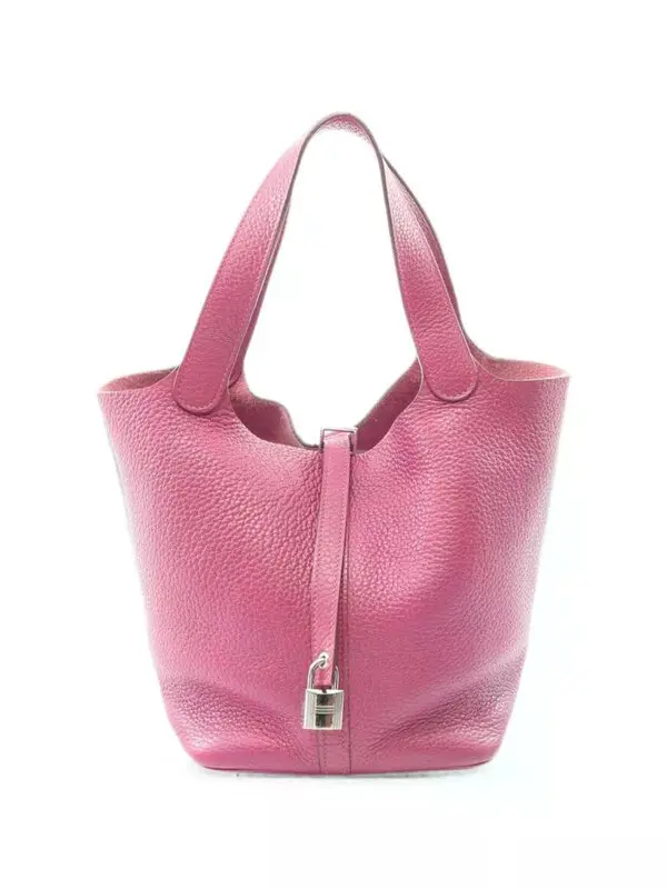 Hermès 2011 Mm Picotin Lock Tote Bag - Purple
