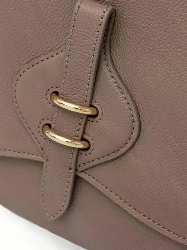 COCCINELLE Mavery Grainy Shoulder Bag - Neutrals