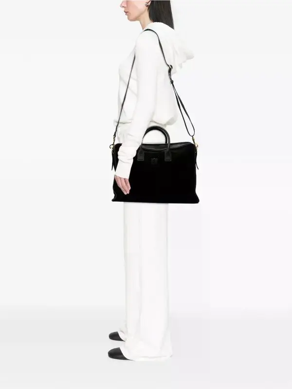 Loewe 2014 Suede Amazona Business Bag