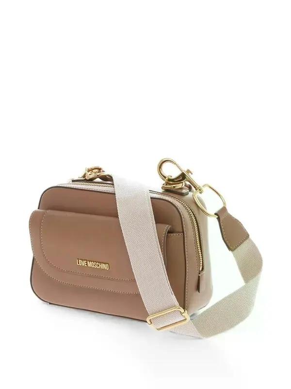 Moschino Logo Plaque Top-handle Tote Bag