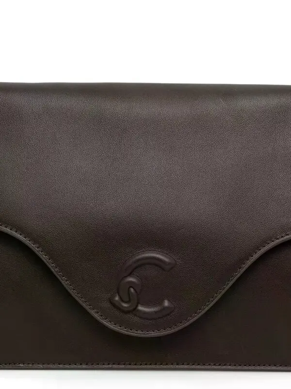 COCCINELLE Softy Logo-embossed Shoulder Bag
