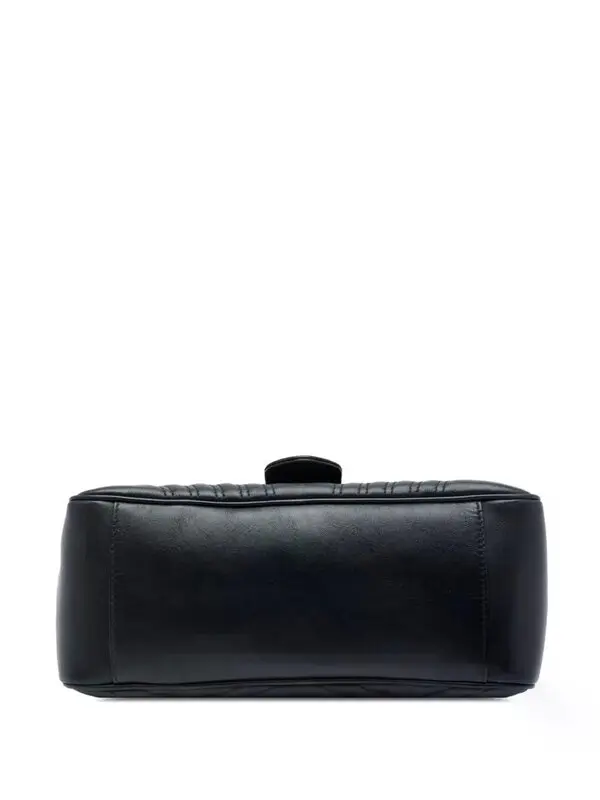 Gucci Gg Marmont Matelassé Leather Top Handle Bag Satchel