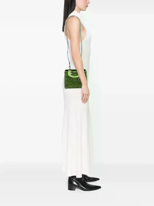 Dior Lady Satchel - Green