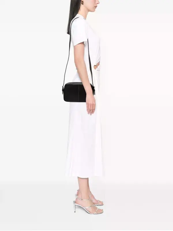 Burberry 2000-2017 Calfskin Crossbody Bag - Brown