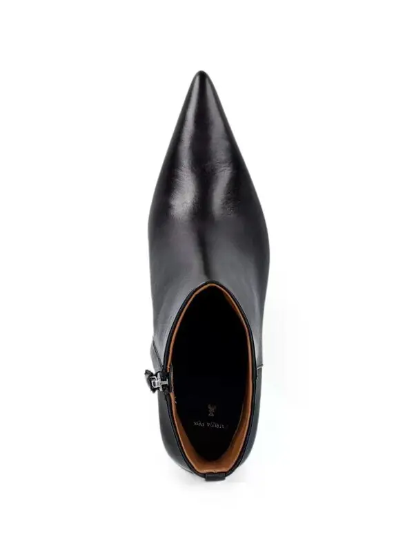 Patrizia Pepe Pointed-toe Leather Ankle Boots