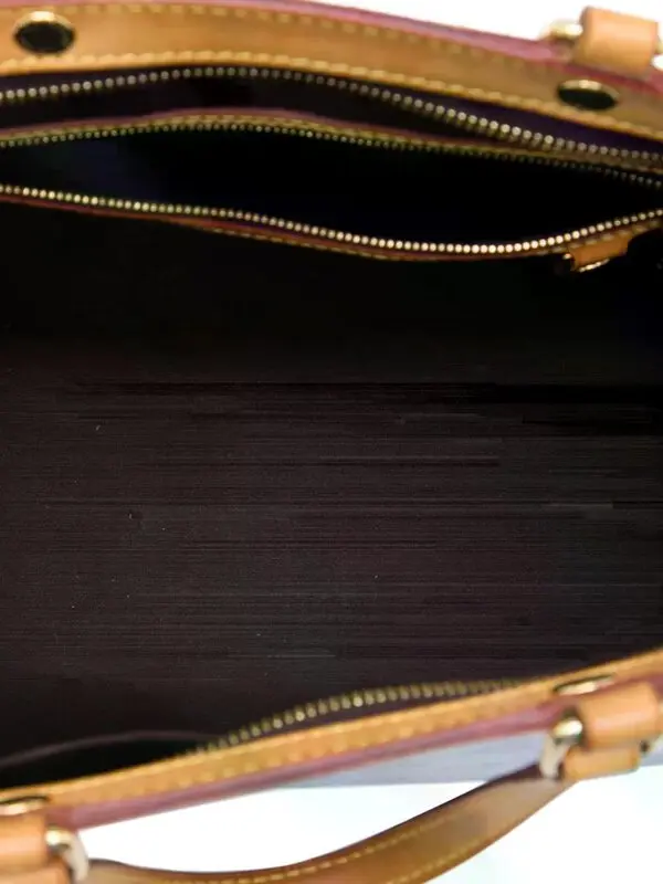 LOUIS VUITTON Monogram Vernis Brea Mm Satchel - Purple