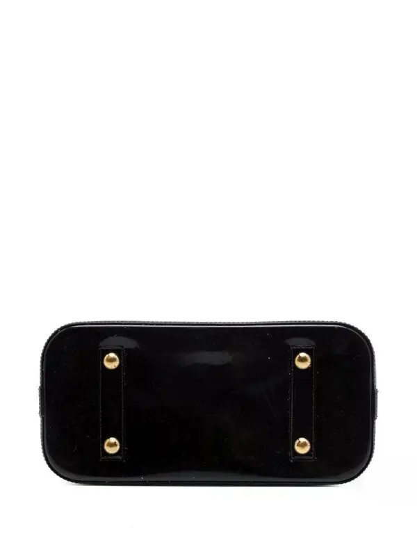 LOUIS VUITTON Monogram Vernis Alma Pm Handbag - Purple