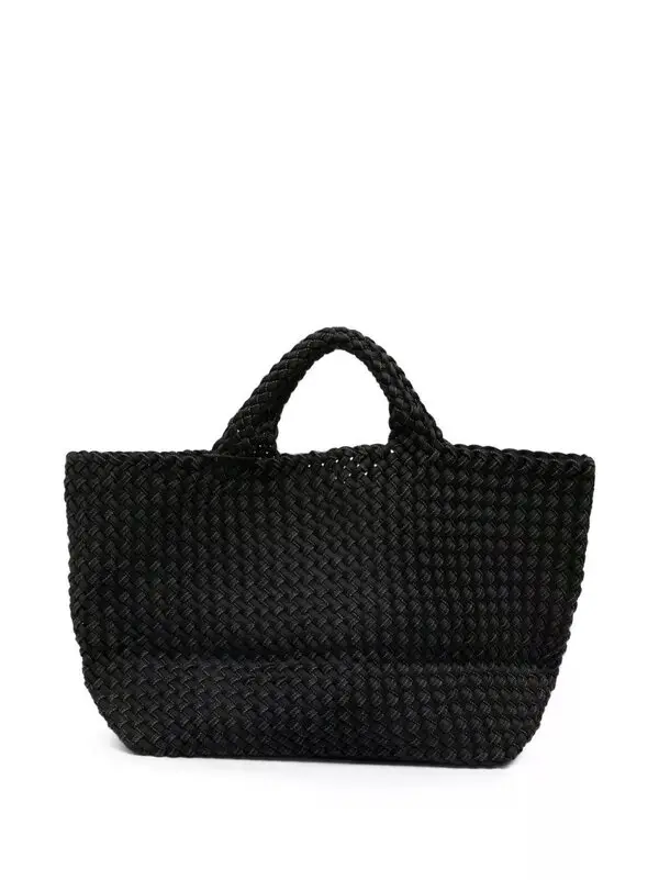 NAGHEDI Large St Barths Double-weave Tote Bag - Black