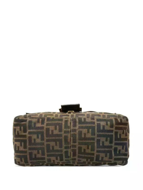 Fendi 20th Century Zucca Canvas Mamma Forever Shoulder Bag