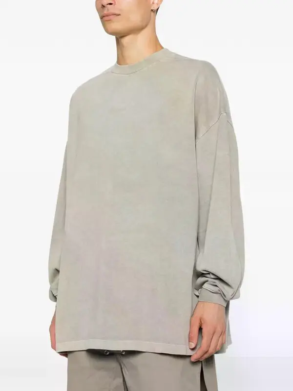 Fear Of God Logo Patch Long Sleeve Sweatshirt
