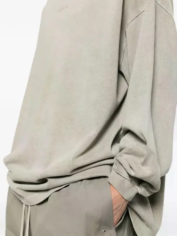 Fear Of God Logo Patch Long Sleeve Sweatshirt