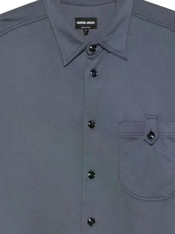 Giorgio Armani Chest-pocket Short-sleeve Shirt