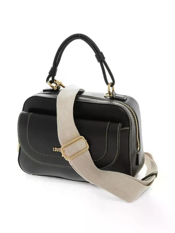 Moschino Contrast Stitch Top-handle Tote Bag