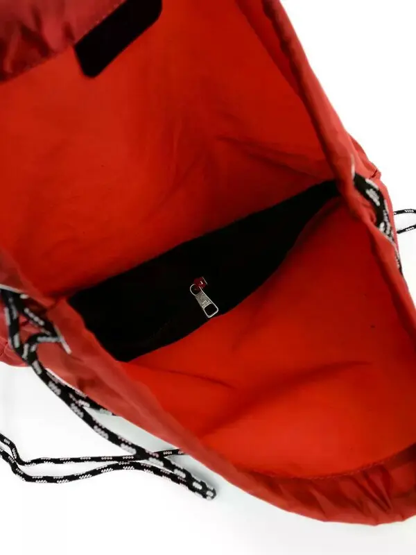 Neil Barrett Bolt-patch Drawstring Backpack