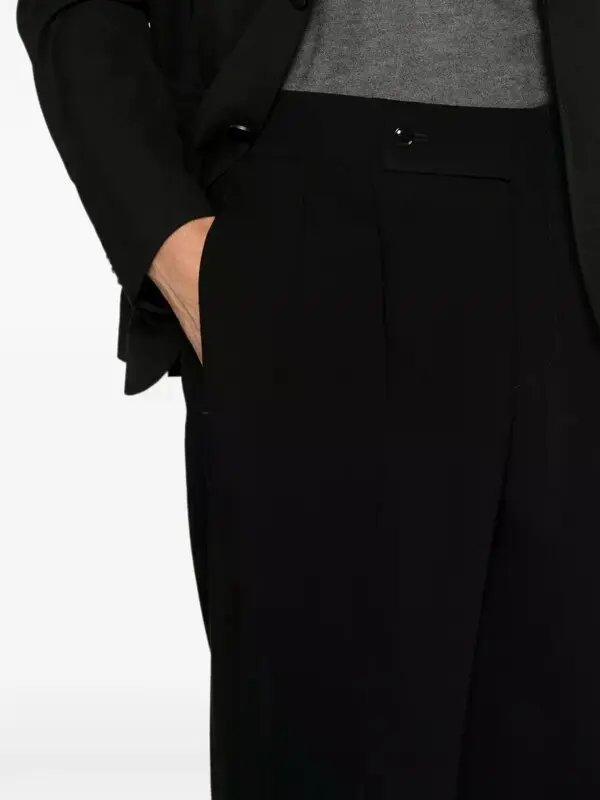 Giorgio Armani Pleated Wide-leg Trousers