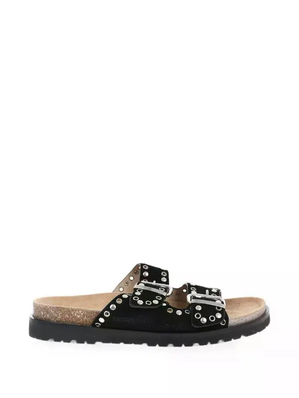 Dsquared2 Stud-embellished Buckle-fastening Sandals - Black