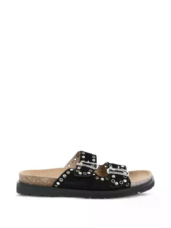 Dsquared2 Stud-embellished Buckle-fastening Sandals - Black