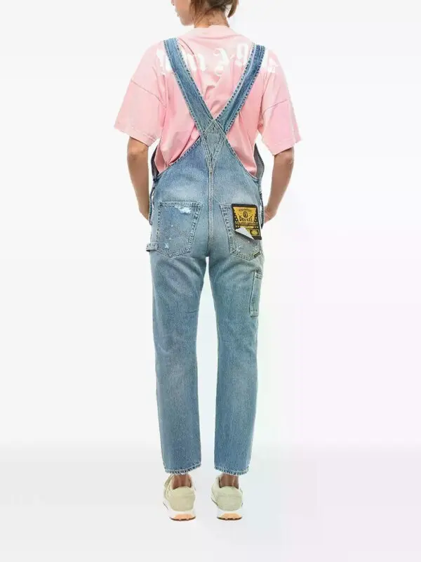 WASHINGTON DEE-CEE Light Wash Denim Overalls - Blue
