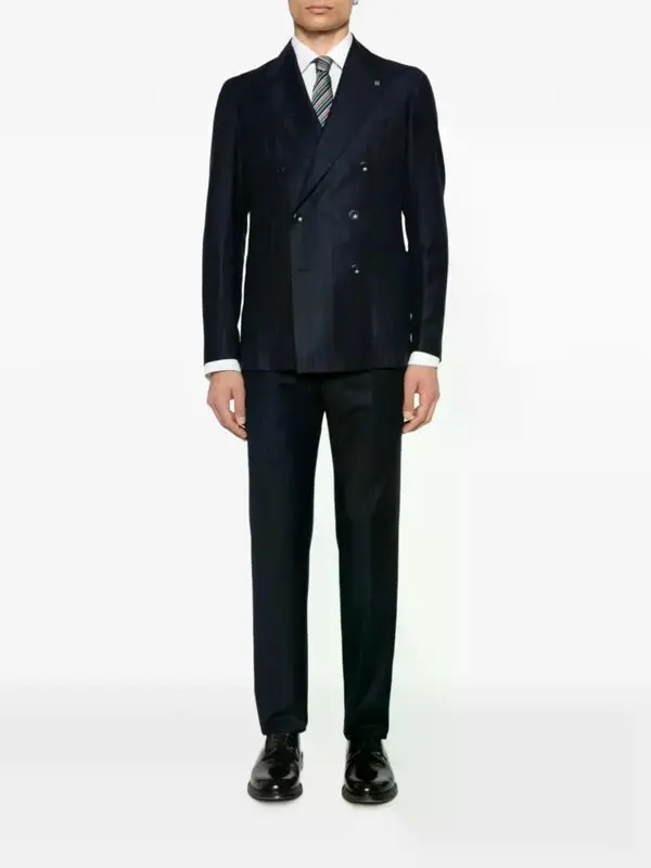 Tagliatore Pinstripe-pattern Double-breasted Suit
