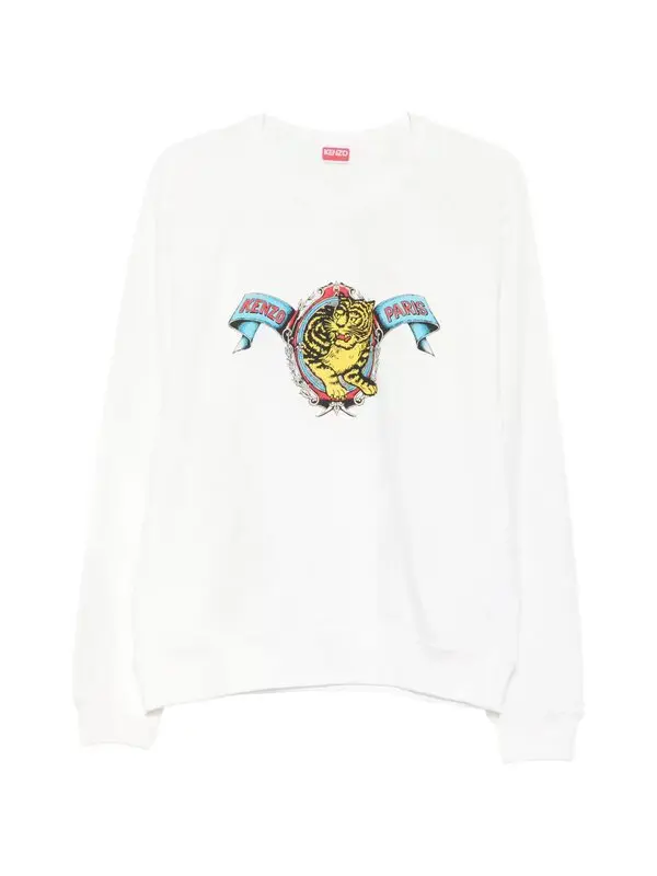 Kenzo Tiger Academy Sweatshirt - White