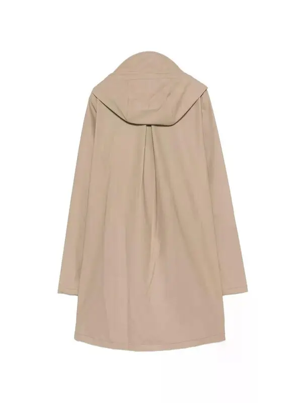 Rains Hooded Drawstring Raincoat