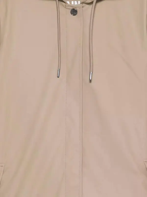 Rains Hooded Drawstring Raincoat