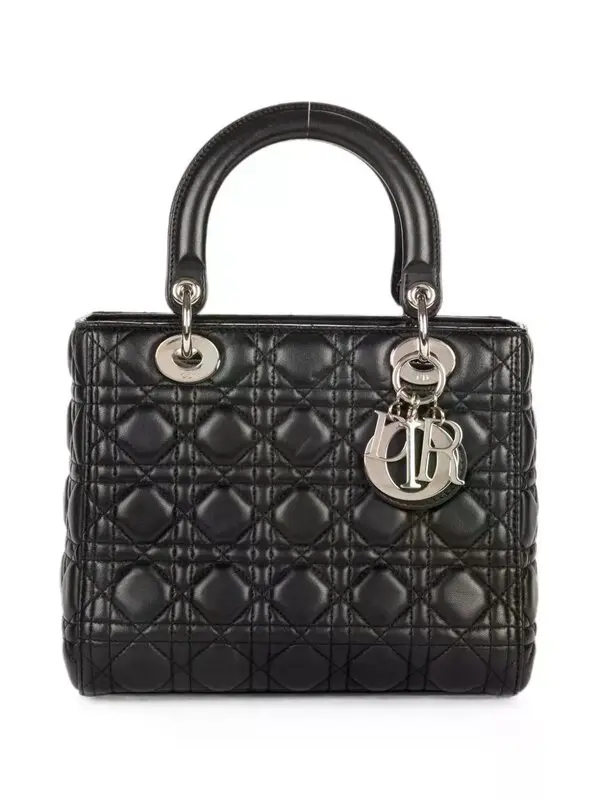 Dior Lady Tote Bag - Black