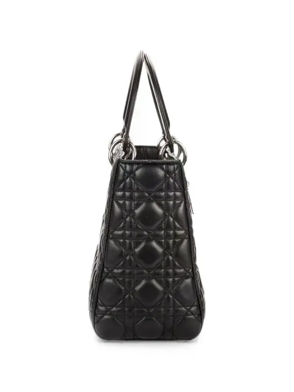 Dior Lady Tote Bag - Black