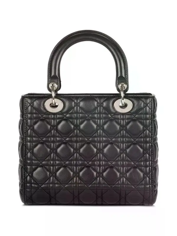 Dior Lady Tote Bag - Black