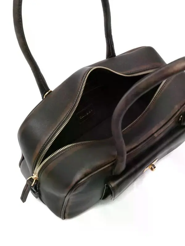 Sandro Ezmehralda Leather Shoulder Bag