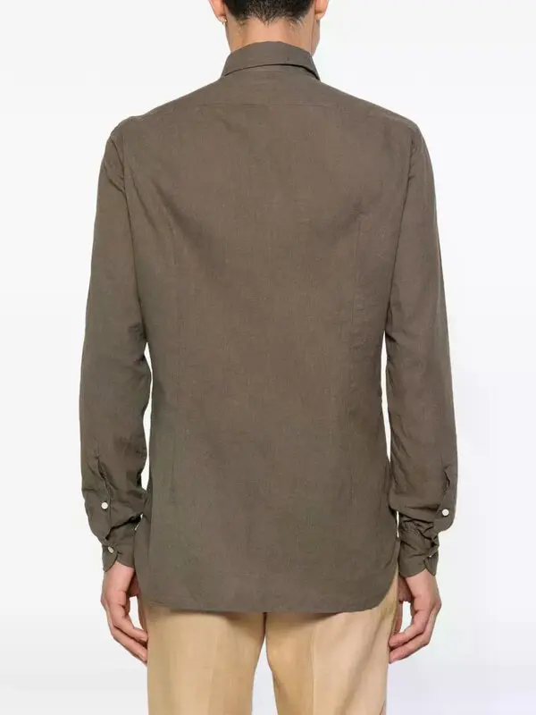 LUIGI BORRELLI Rio Button-down Shirt - Green