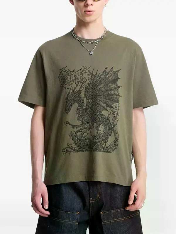 WASTED Balaur Graphic-print T-shirt