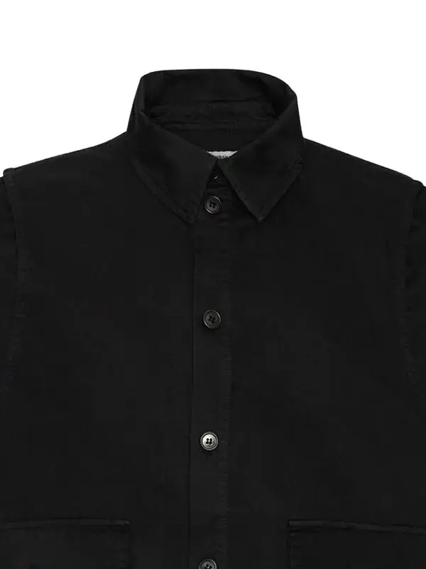 Henrik Vibskov Layered-design Flap-pocket Shirt
