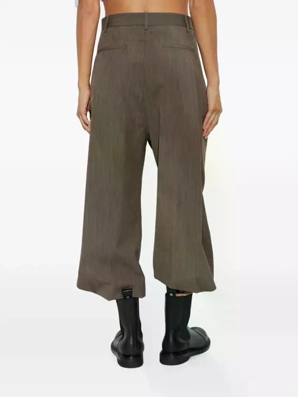 Moschino Pleated Wool Trousers
