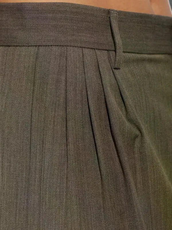 Moschino Pleated Wool Trousers