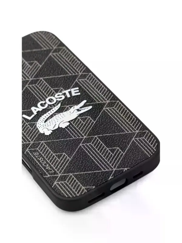 Lacoste Logo-print Geometric-pattern Iphone 16 Case