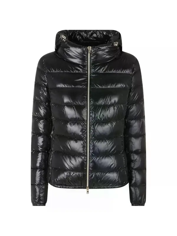 Herno Giada Hooded Padded Jacket - Black