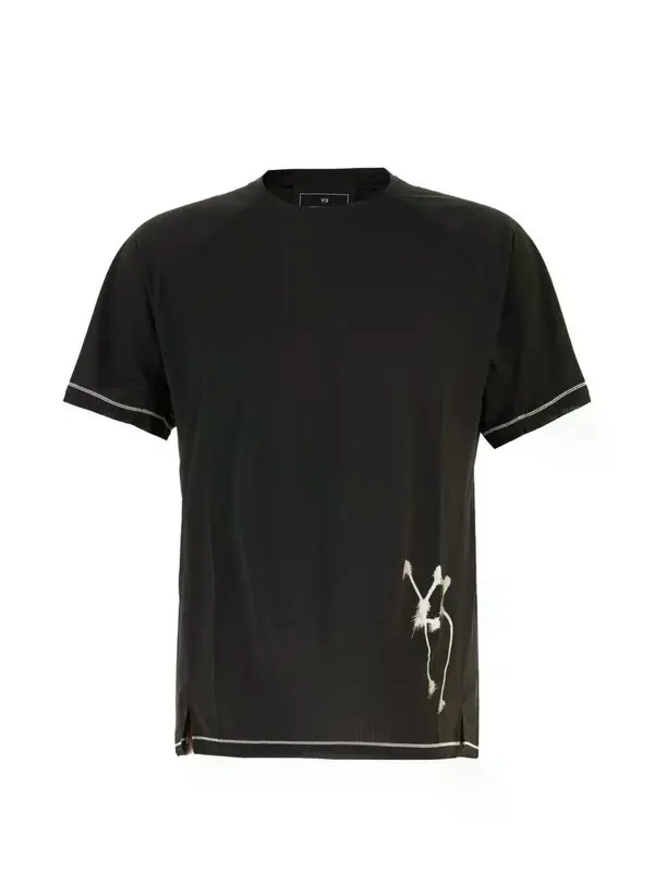Adidas Logo-print T-shirt - Black