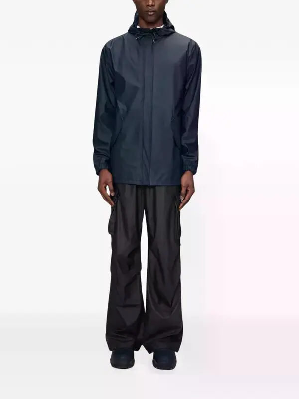Rains Fishtail Drawstring-hem Jacket