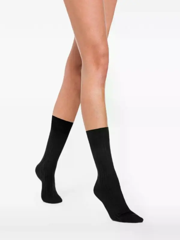 Wolford Ribbed-knit Socks