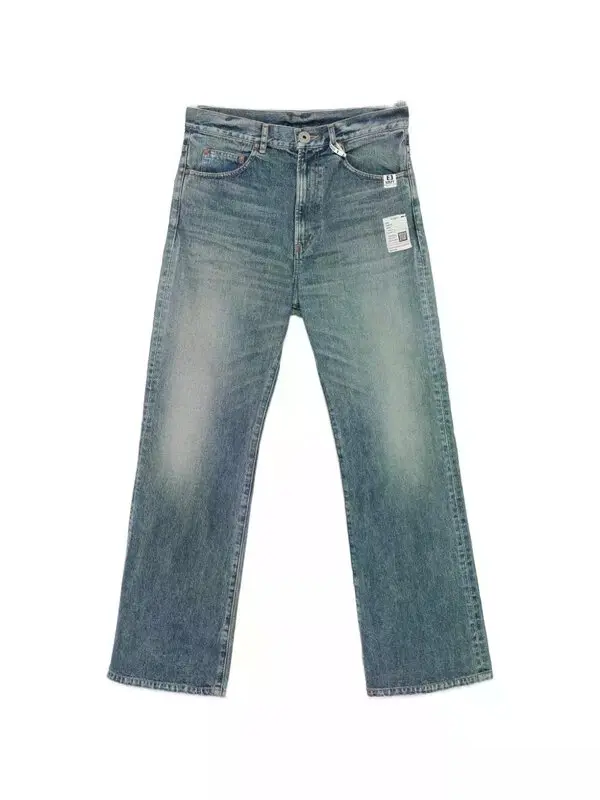 Mihara Yasuhiro Flare Tapered Jeans - Blue